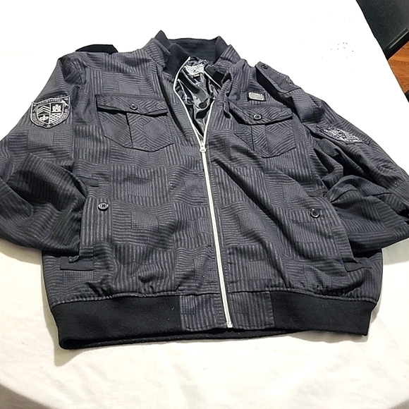 Raw Blue | Jackets & Coats | Rawblue Denim Kruz Mens Black Jacket 2xl ...